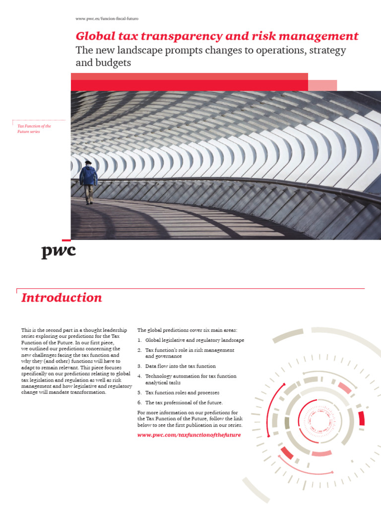 Tax Transparency and Risk Management | PDF