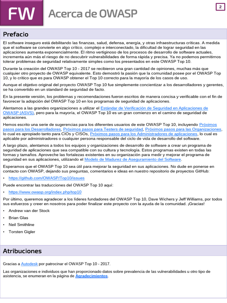 OWASP-Top-10-2017-es (1) 3 | PDF