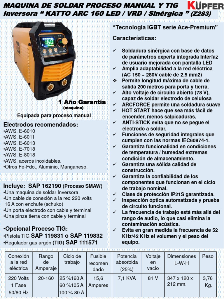 Katto ARC160 LED (Z283) | PDF
