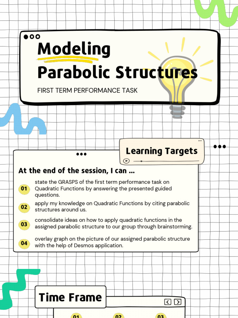 Modeling Parabolic Structures with Quadratics | PDF | Quadratic Equation | Mathematics