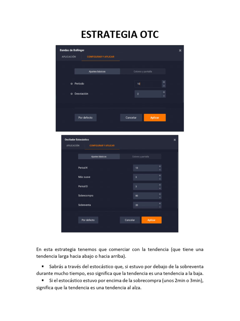 Estrategia Otc | PDF