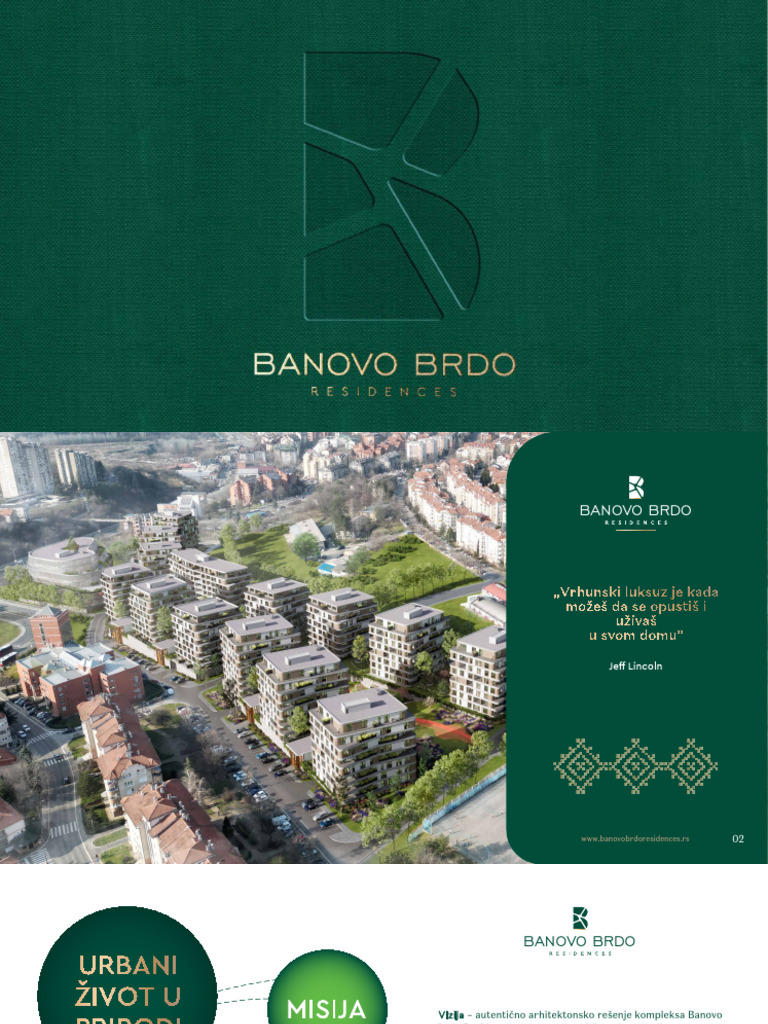 Banovo Brdo Residences Brosura | PDF