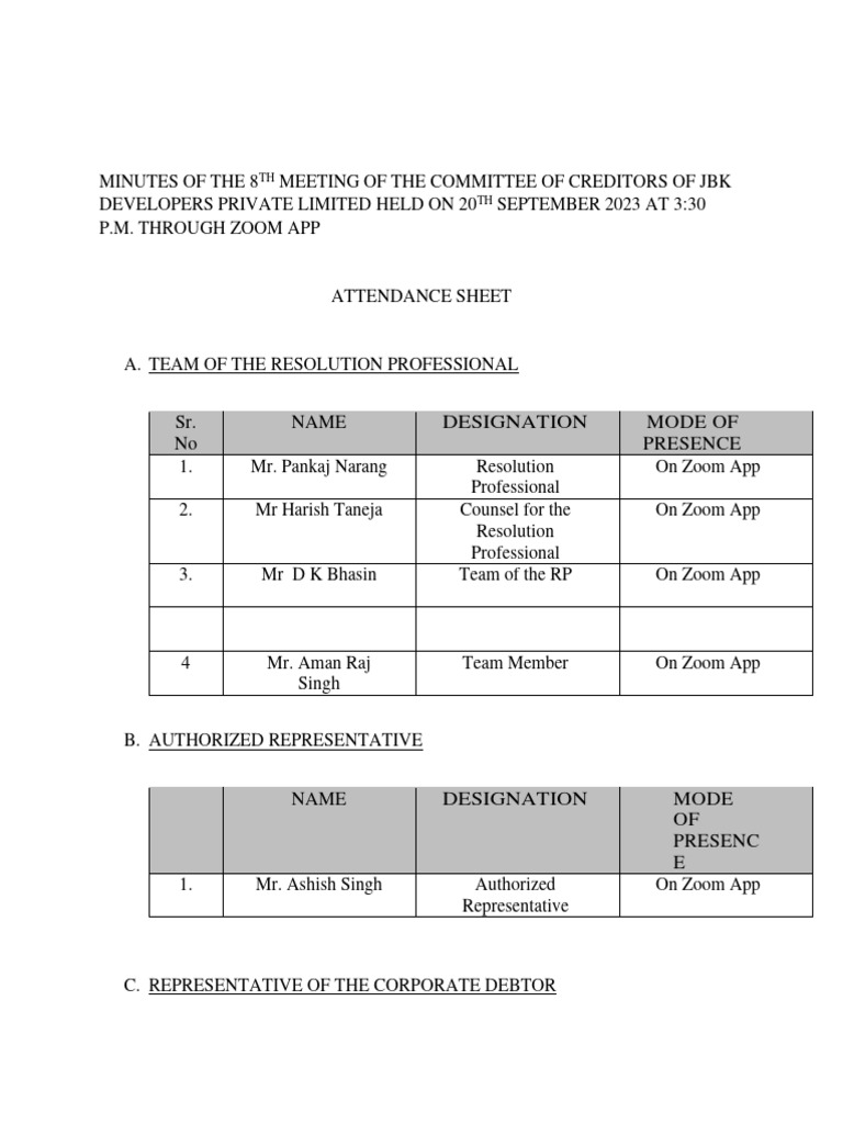 8th Coc | PDF