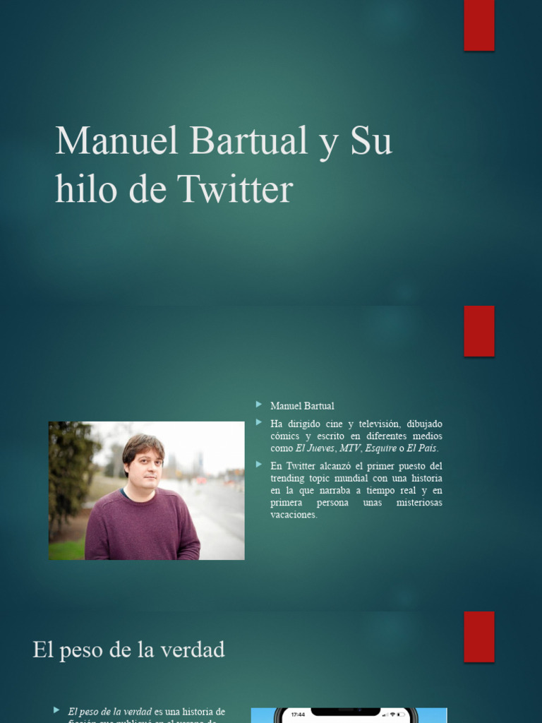 Manuel Bartual y Su Hilo de Twitter | PDF