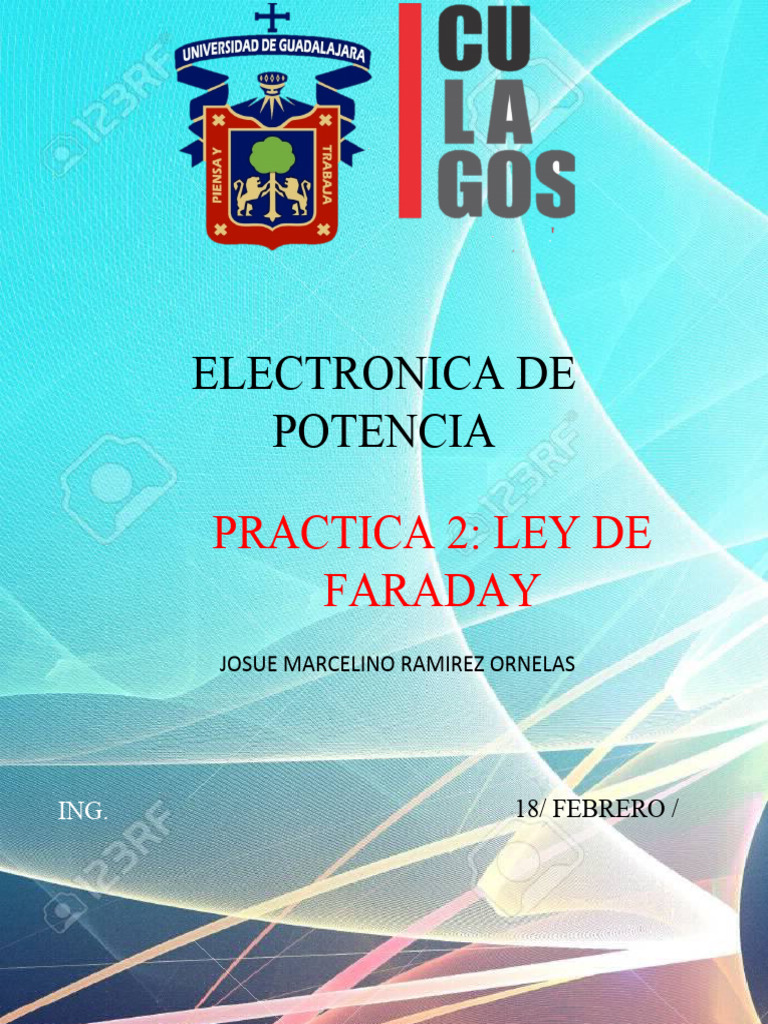 Ley de Faraday | PDF