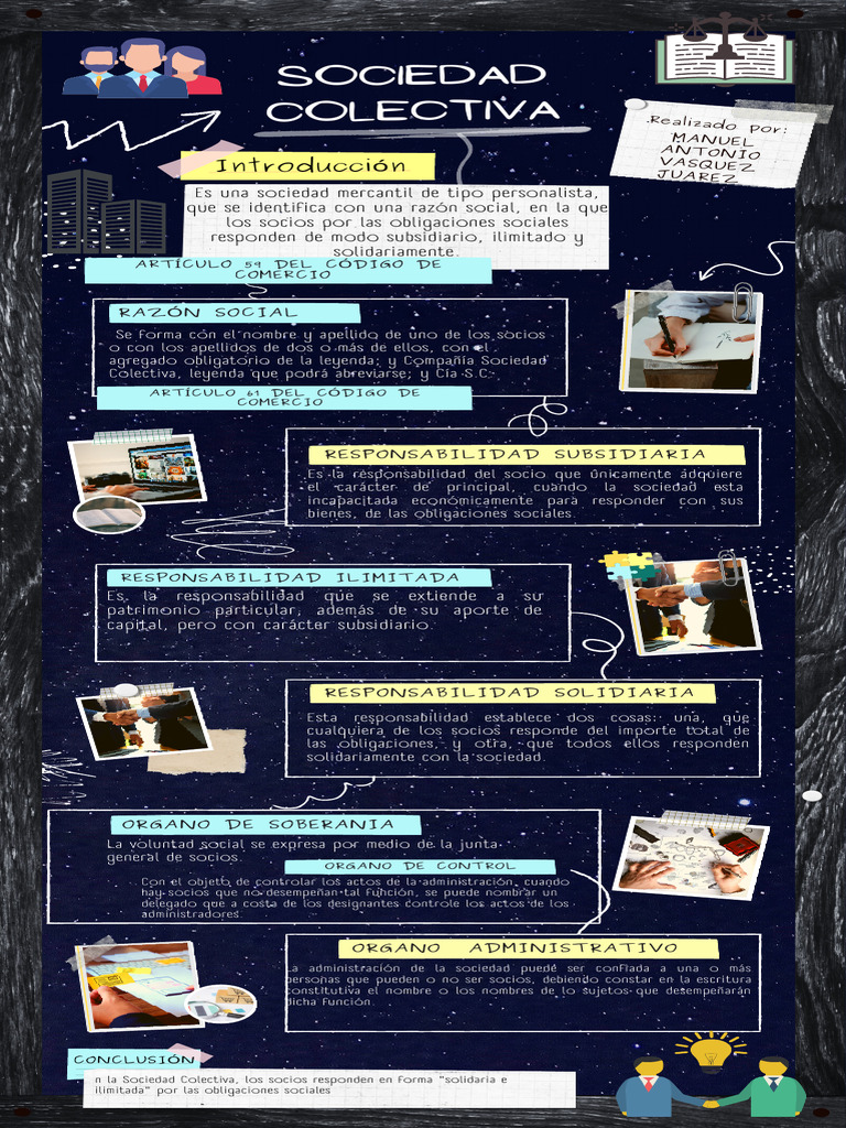 Infografia Sociedad Colectiva Manuel Vasquez | Descargar gratis PDF ...