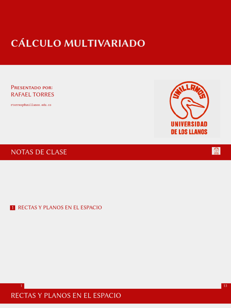 Rectas Y Planos En El Espacio Descargar Gratis Pdf Sistema De
