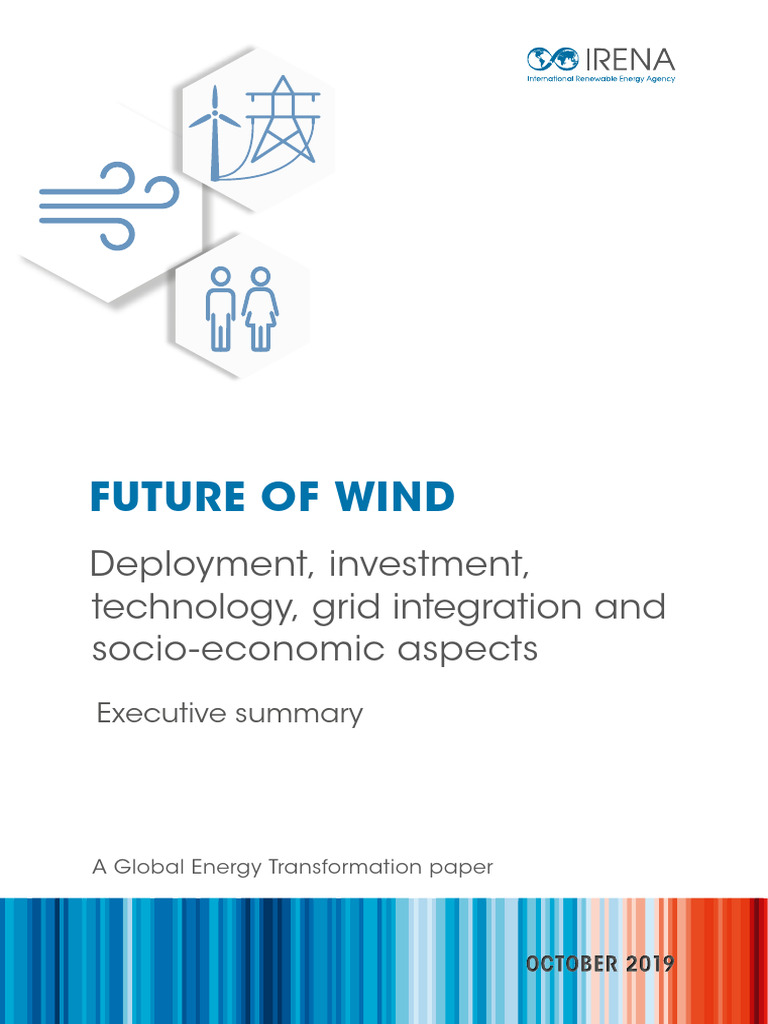 IRENA Future of Wind 2019 Summ en | PDF | Wind Power | Offshore Wind Power