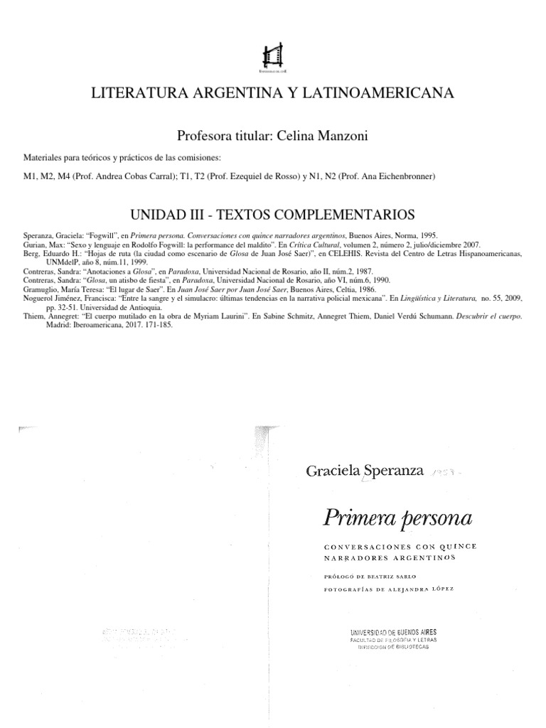 Unidad 3 - Lecturas Complementarias | PDF | Cuentos | Escritores