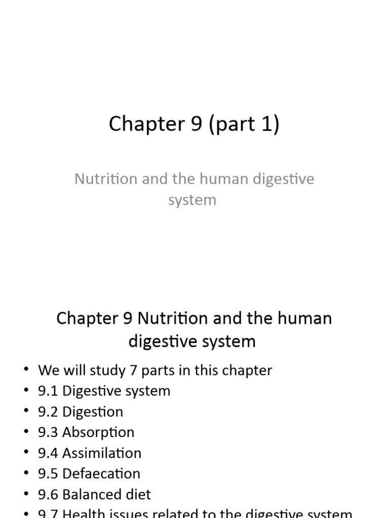 F4 Bio Chapter 9 (Part 1) | PDF | Science & Mathematics | Technology ...