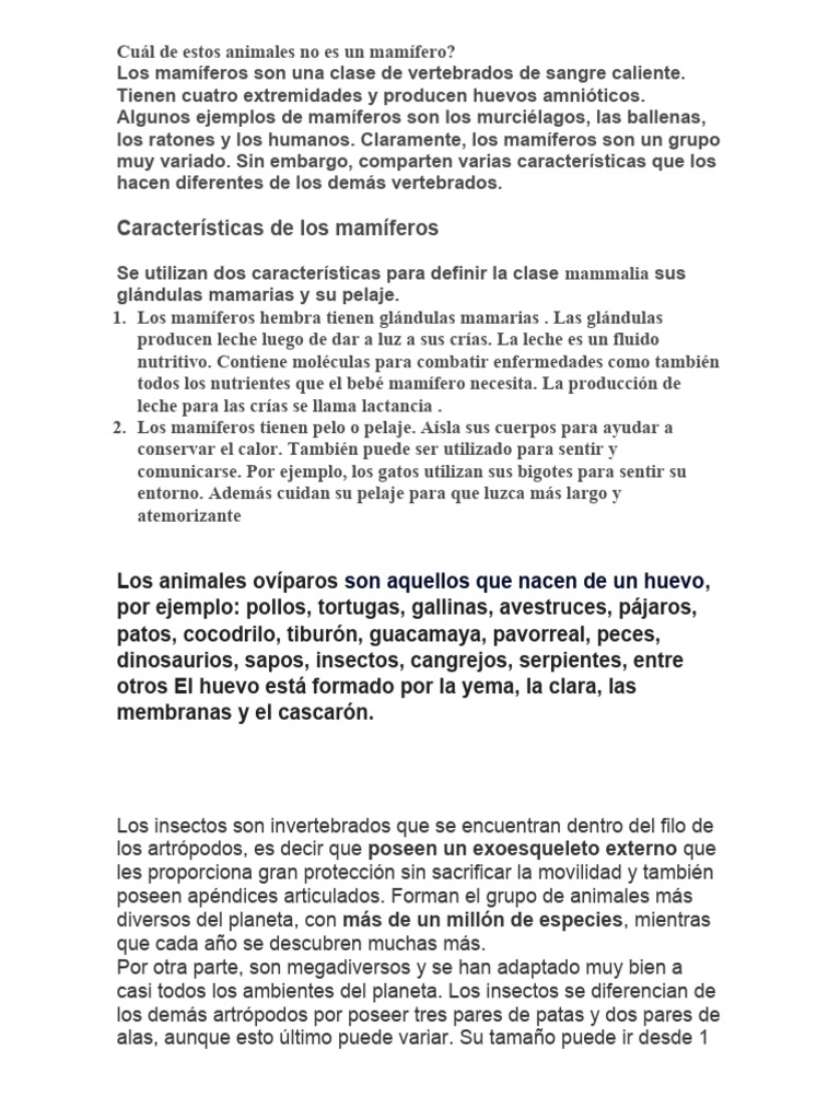 Definicion de Insectos Viparos Etccc | PDF | Hogar, jardinería y ...