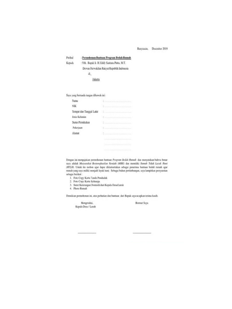 Contoh Proposal RHB | PDF