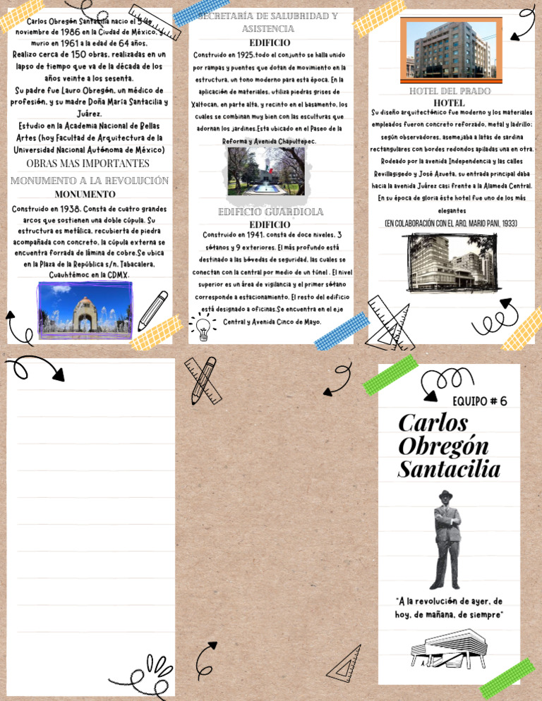 Panfleto de Carlos Obregon | PDF