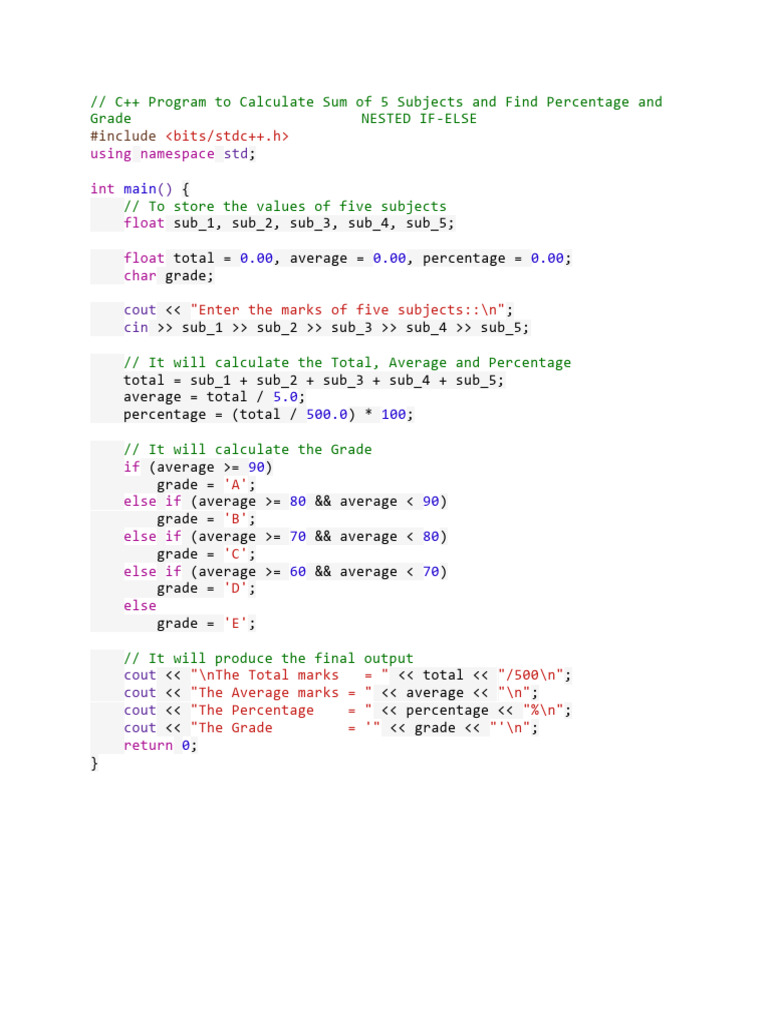 C++ Computer Program Gode | PDF | Namespace | Computer Programming C++ Computer Program Gode | PDF | Namespace | Computer Programming