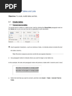 Microsoft Word: Working With Bullets and Numbering: Bulleting A List ...