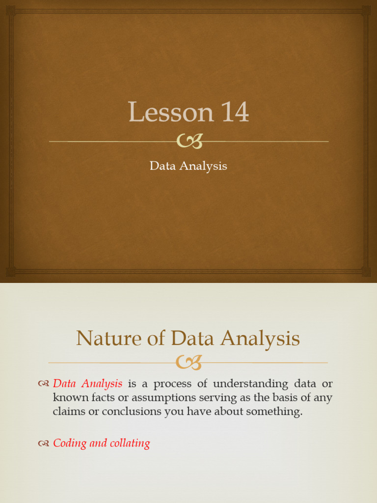 Data Analysis and Matrix Types | PDF