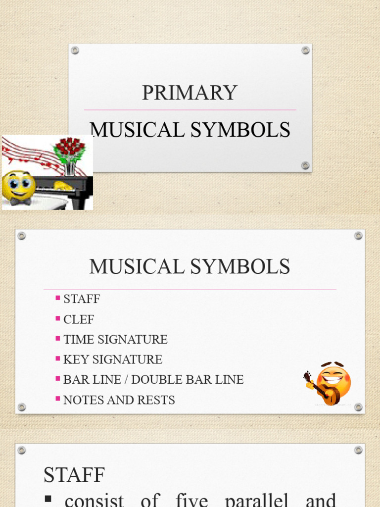Musical Symbols | PDF