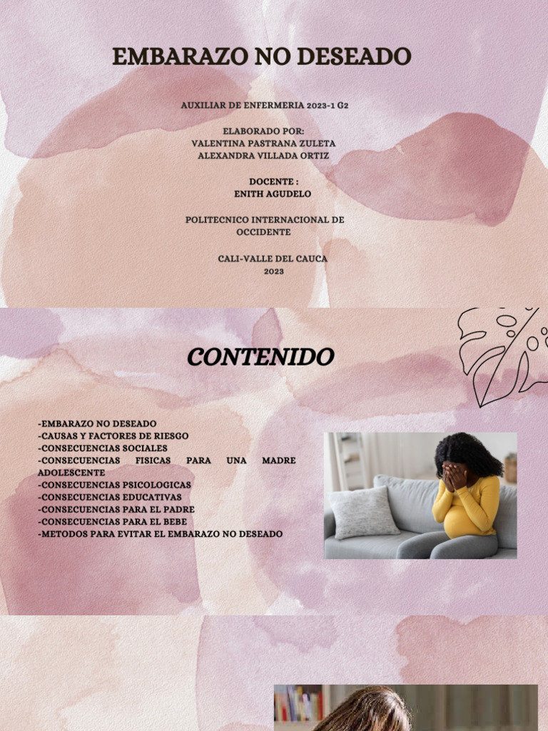 Embarazo No Deseado Valentina Pastrana Alexandra Villida Ortiz 20231017 ...