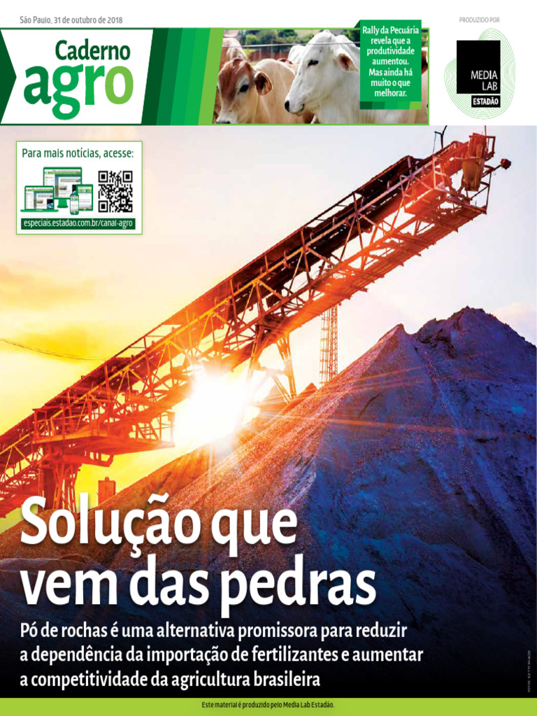 4º Caderno Agro 2018 - Final - BX | PDF | Agricultura | Fertilizante