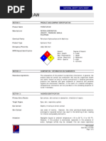 Great Value Bleach MSDS Sheet | PDF | Personal Protective Equipment | Water