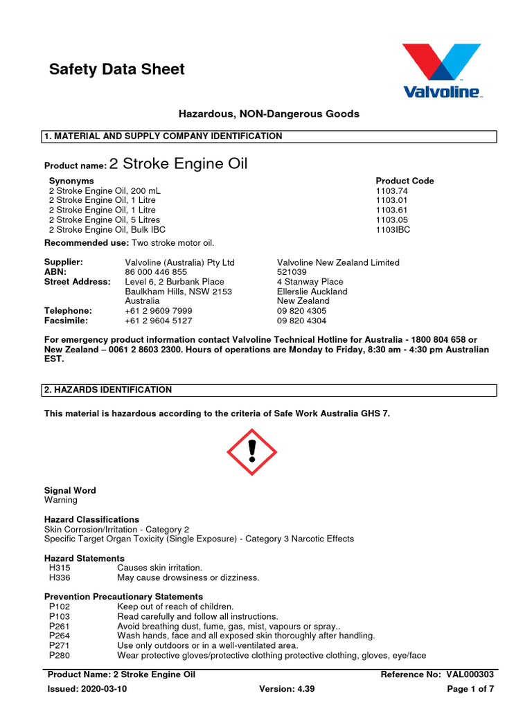 3 SDS GHS | PDF | Toxicity | Personal Protective Equipment