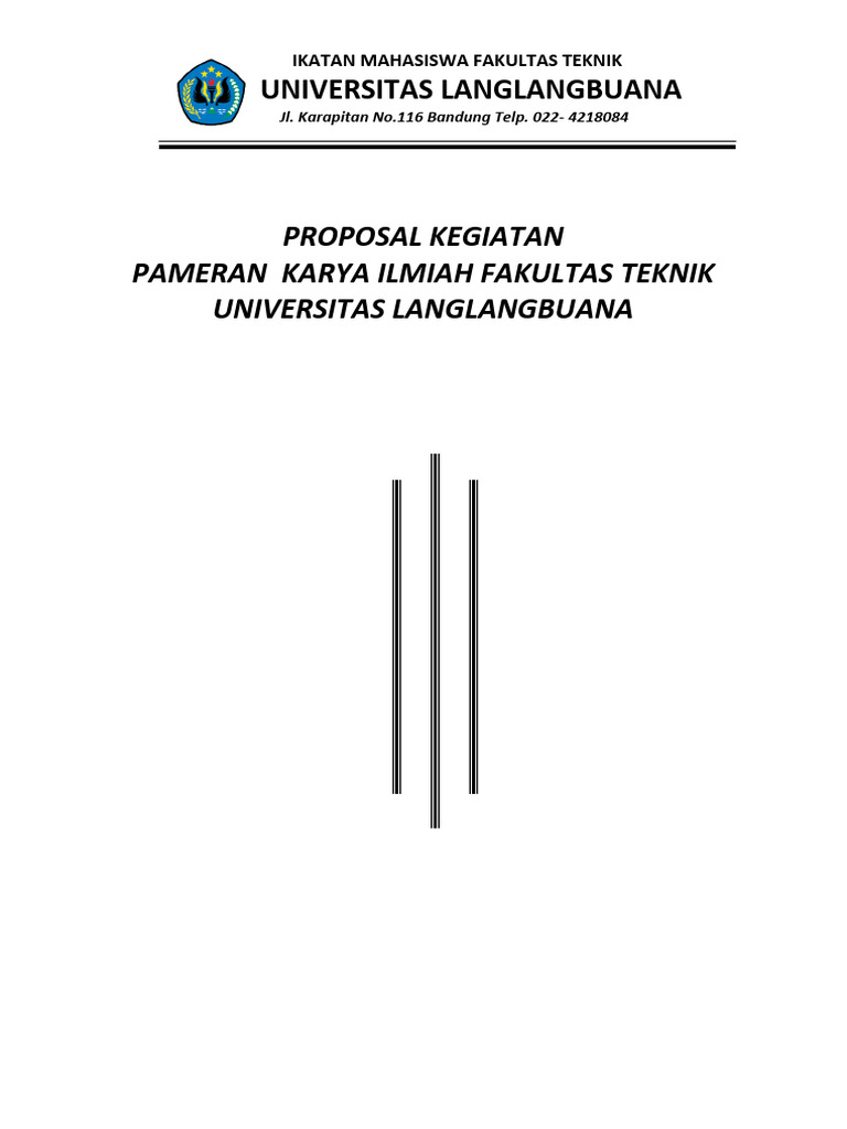 Proposal Acara Pdf