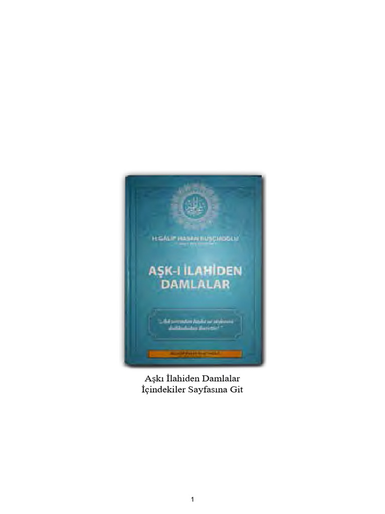 11 Aski Ilahiden Damlalar VR 004 | PDF