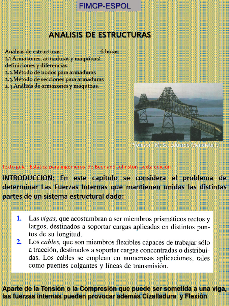 Analisis de Estructuras | PDF