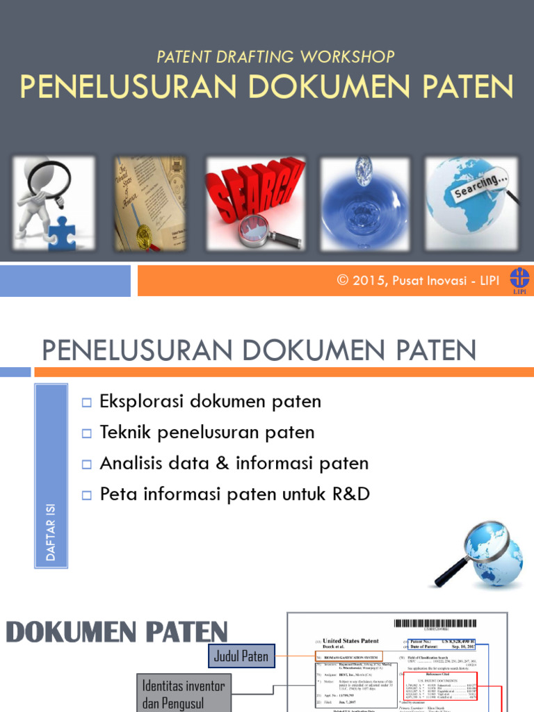 Penelusuran Dokumen Paten | PDF