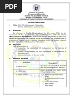 Accomplishment Report MATH 2022-2023 | PDF | Mathematics | Cognition