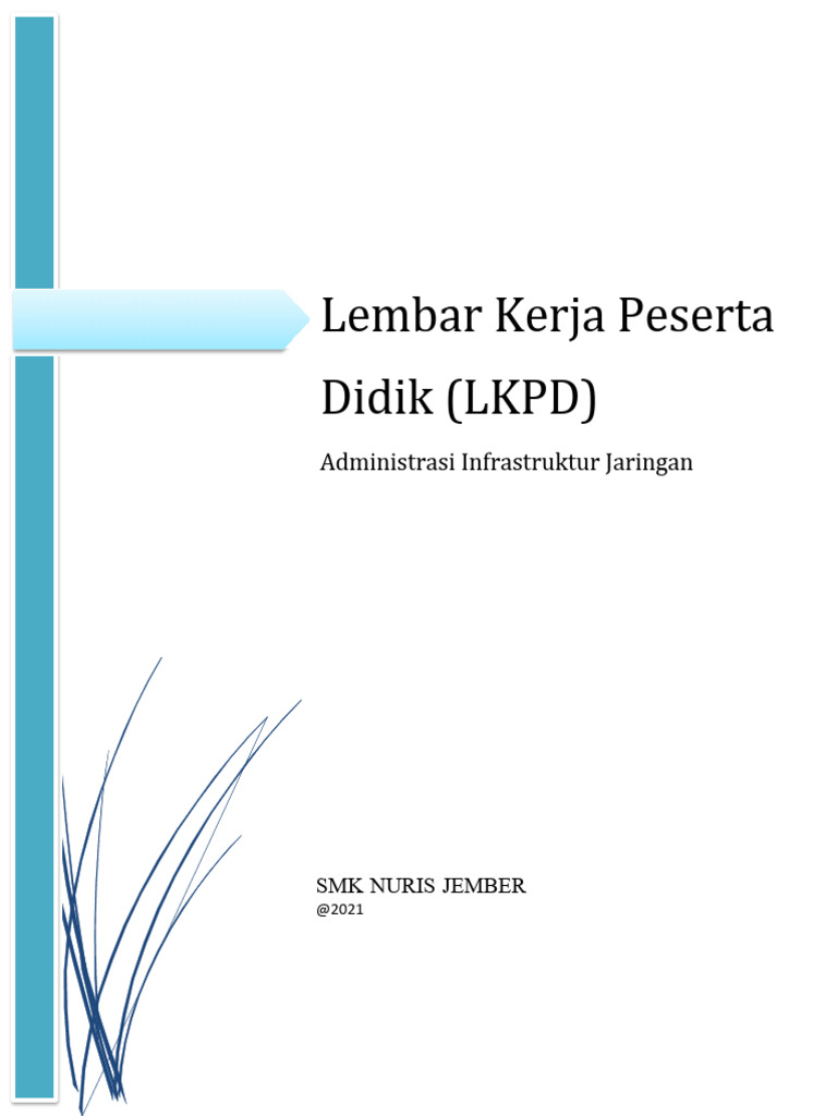 LKPD Administrasi Infrastruktur Dan Jaringan | PDF