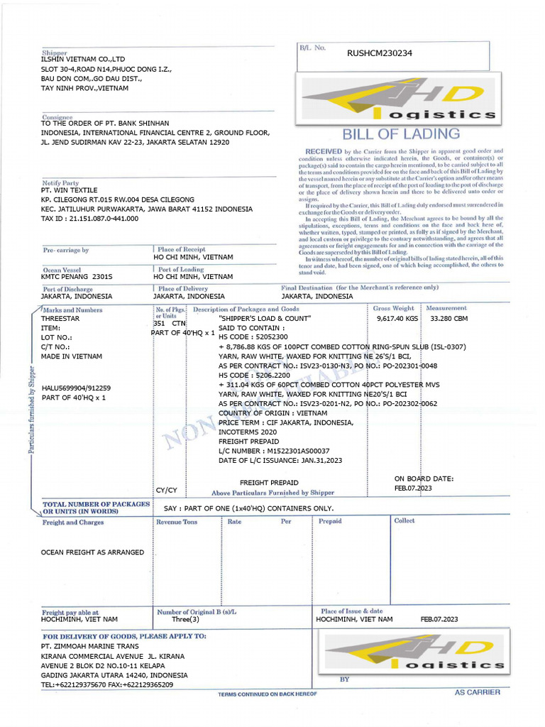 Bill | PDF | Textiles