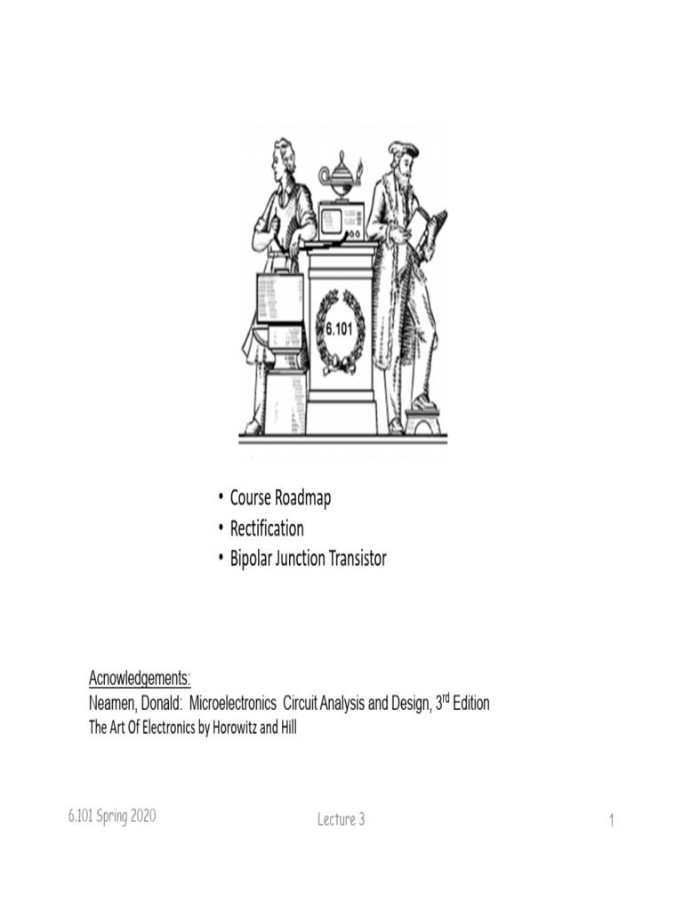Course Roadmap - Rectification - Bipolar Junction Transistor | PDF ...