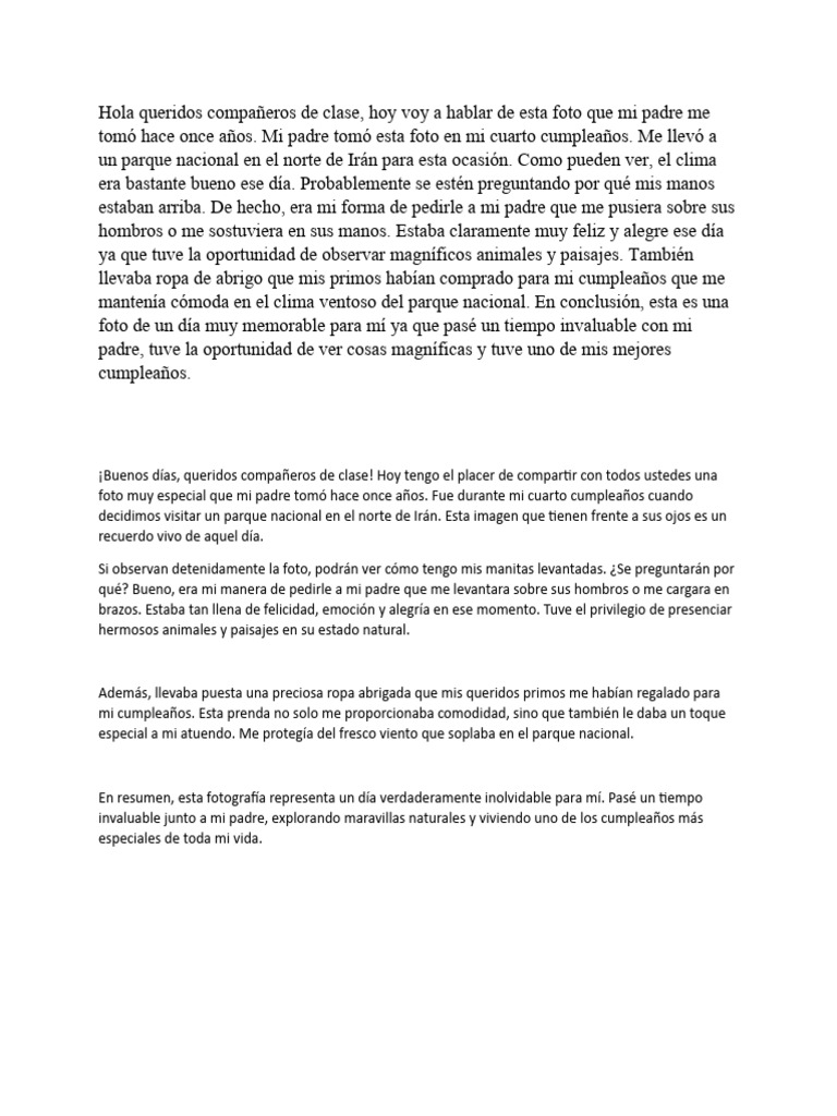 Hola Queridos Compañeros de Clase | PDF | Salud y bienestar
