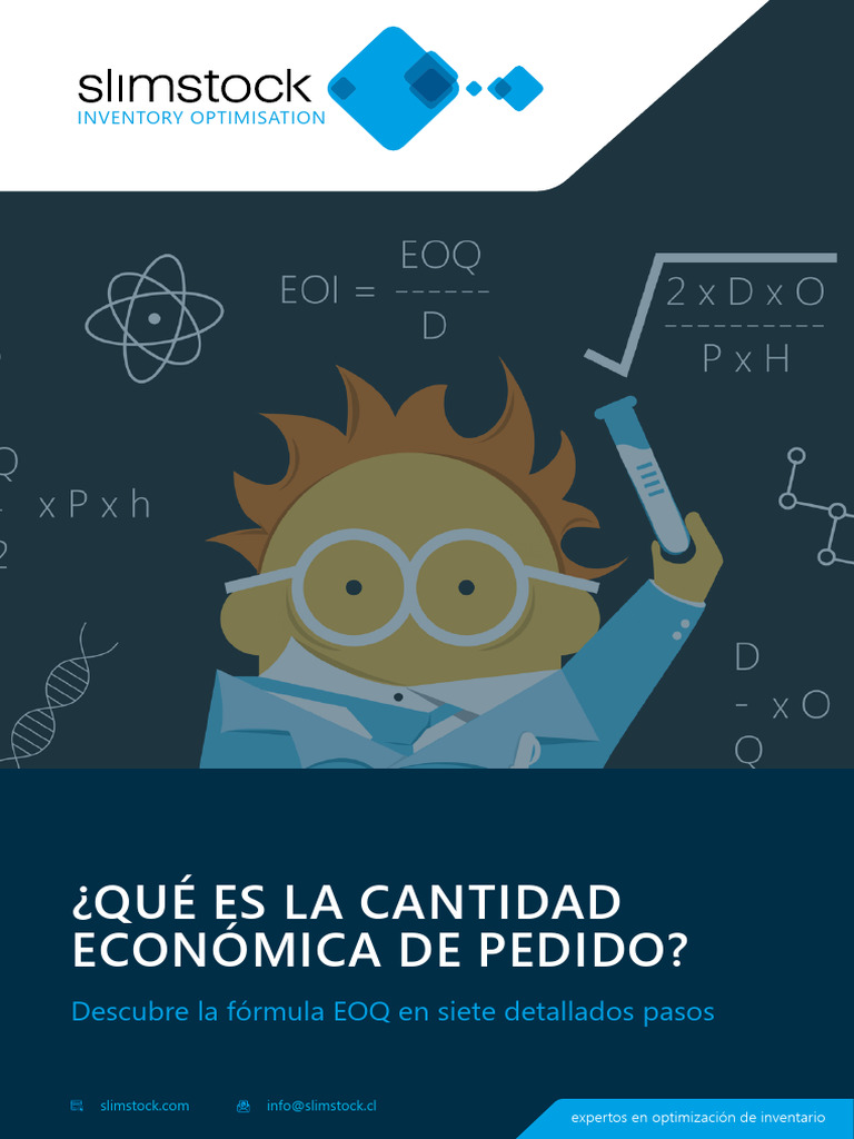 EOQ Cantidad Economica de Pedido | PDF | Inventario | Business