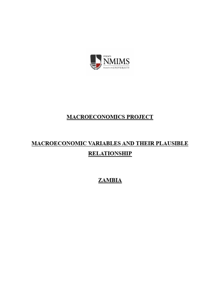 Macroeconomics Project Group 5 | PDF | Cost Of Living | Taxes