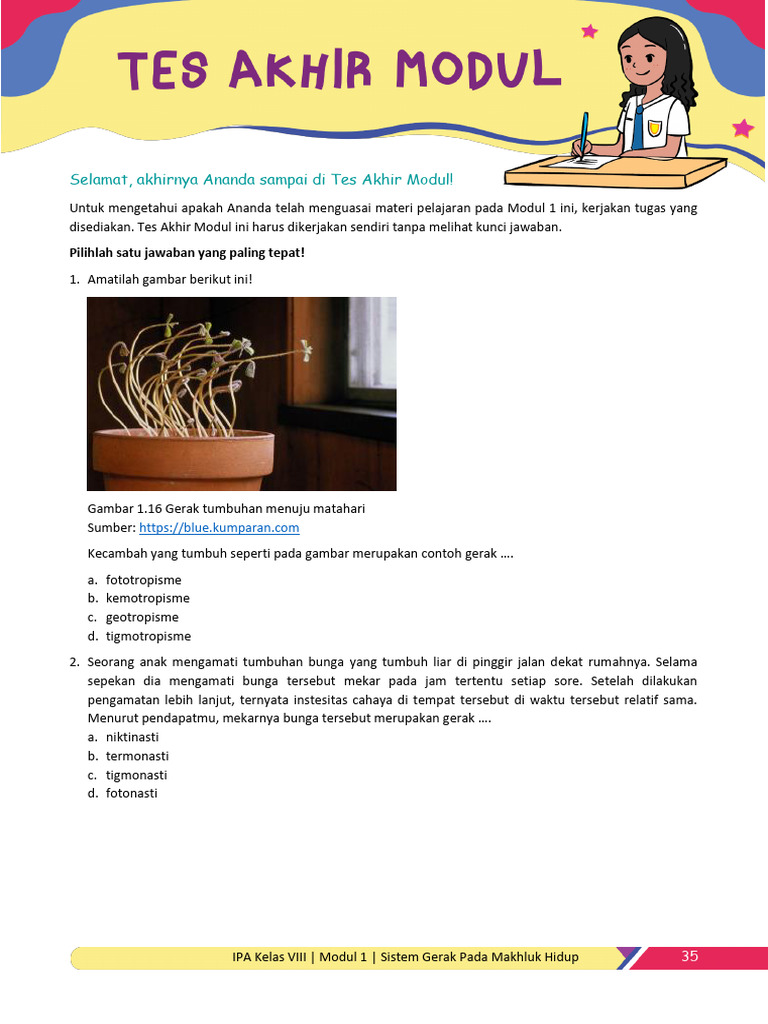 IPA Kelas VIII Modul 1-43-47 | PDF