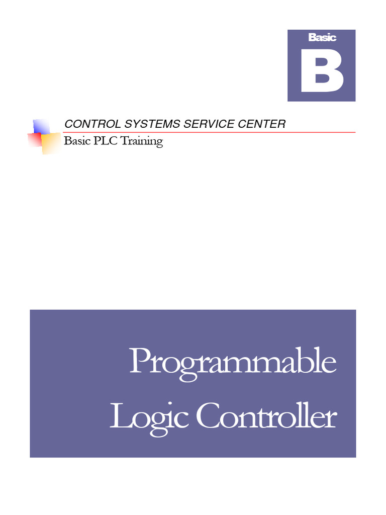 Basic PLC Training Programmable Logic Co | PDF