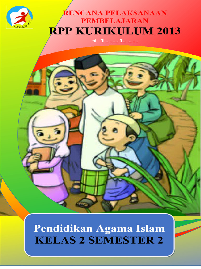 Contoh RPP 1.lembar PAI Kls 1 Sms 2 | PDF