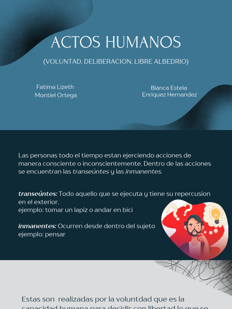 Actos Humanos | PDF