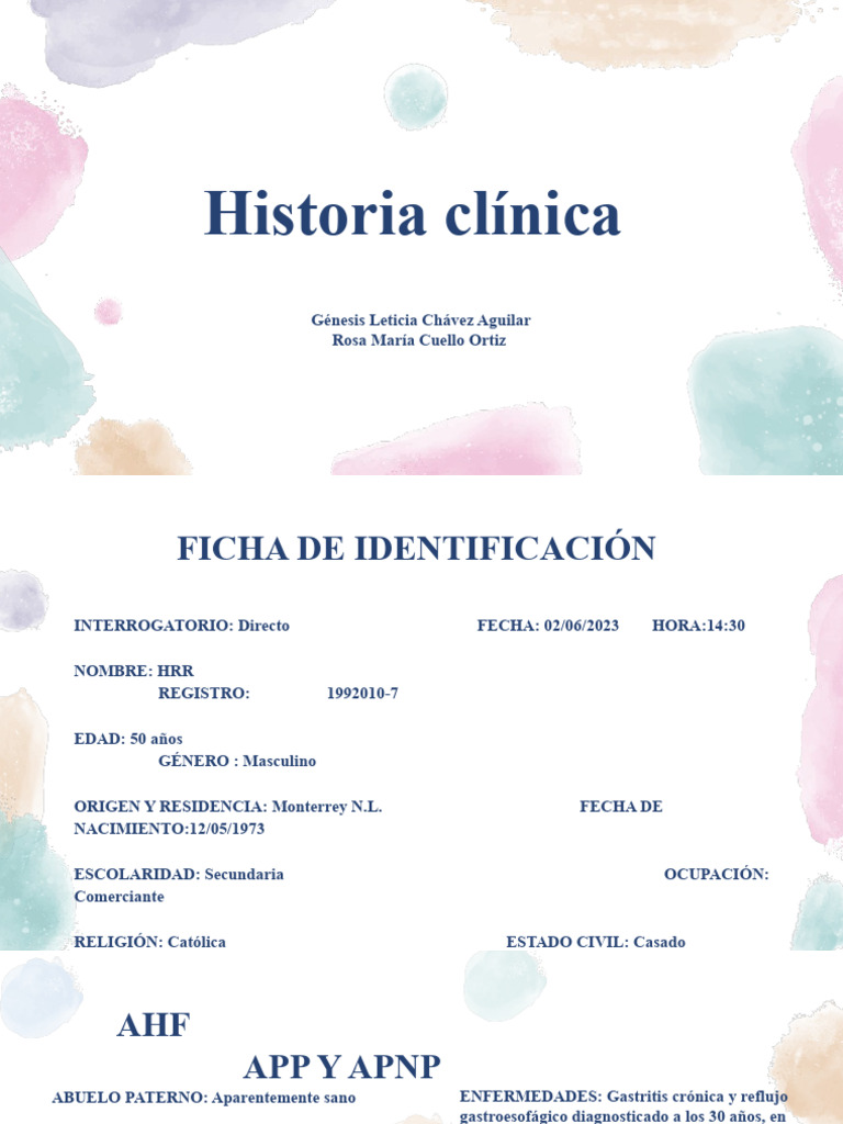 Historia Clinica Alergias | PDF