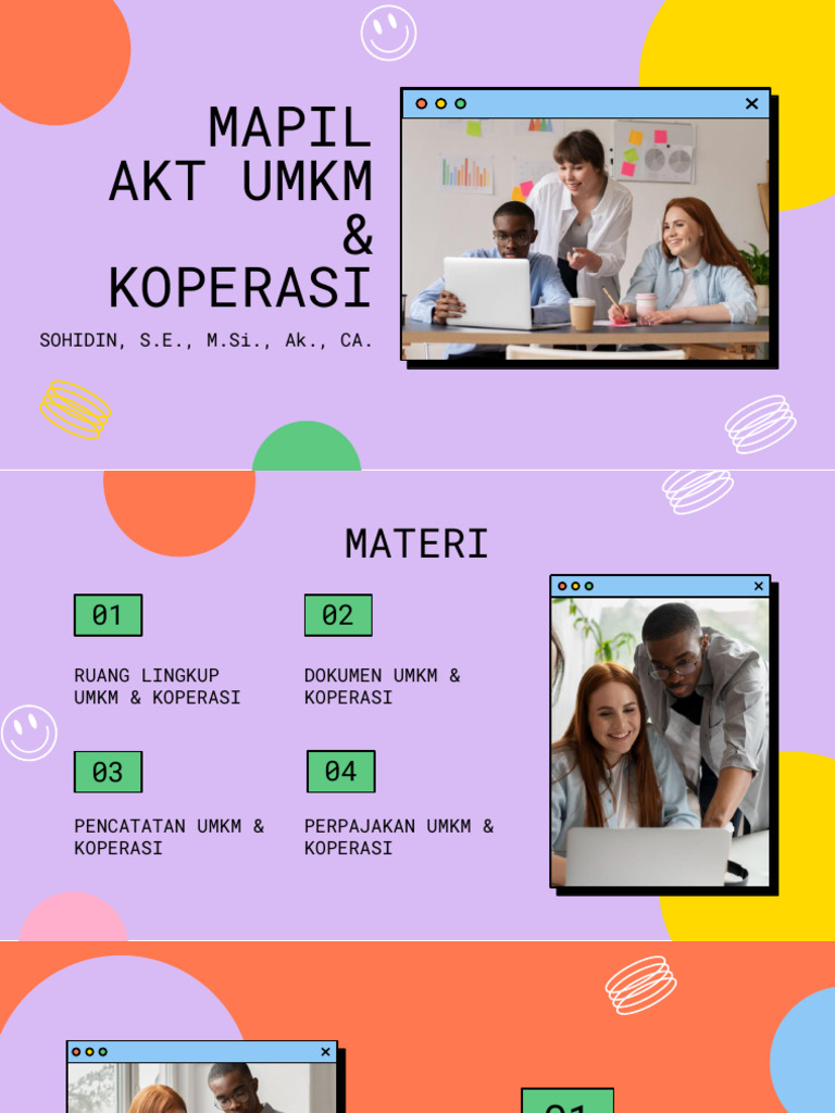 PPT Mapil Akt Umkm - Koperasi | PDF