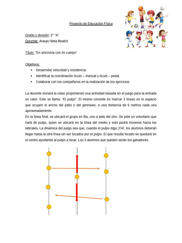 Educacion Fisica Act. | PDF