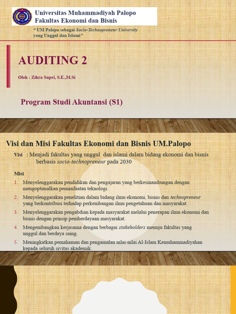 Pertemuan 10 - PENYELESAIAN AUDIT | PDF