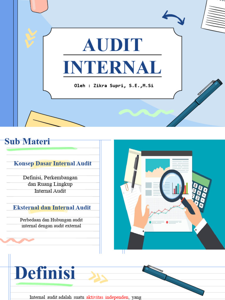 Pertemuan 14 - Audit Internal | PDF | Karier & Perkembangan ...