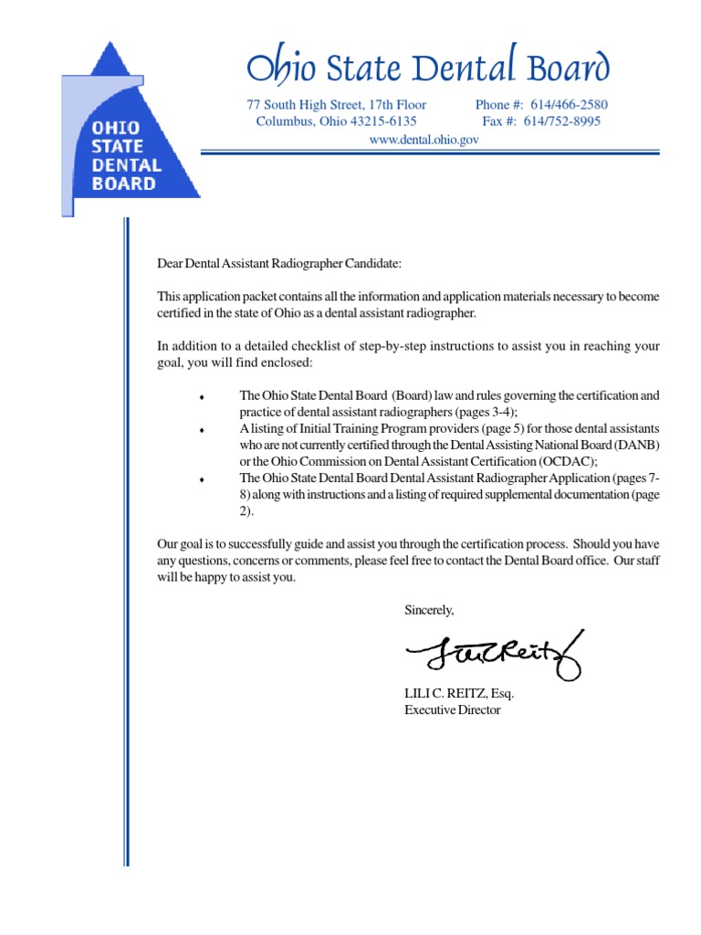 OH DA Radiology App | PDF | Radiology | Professional Certification