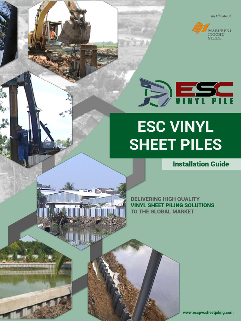ESC Vinyl Sheet Pile Installation Guide | PDF