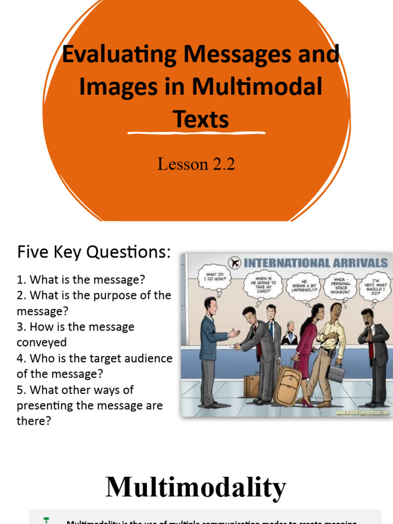 Lesson-2.2-Multimodal-Texts | PDF