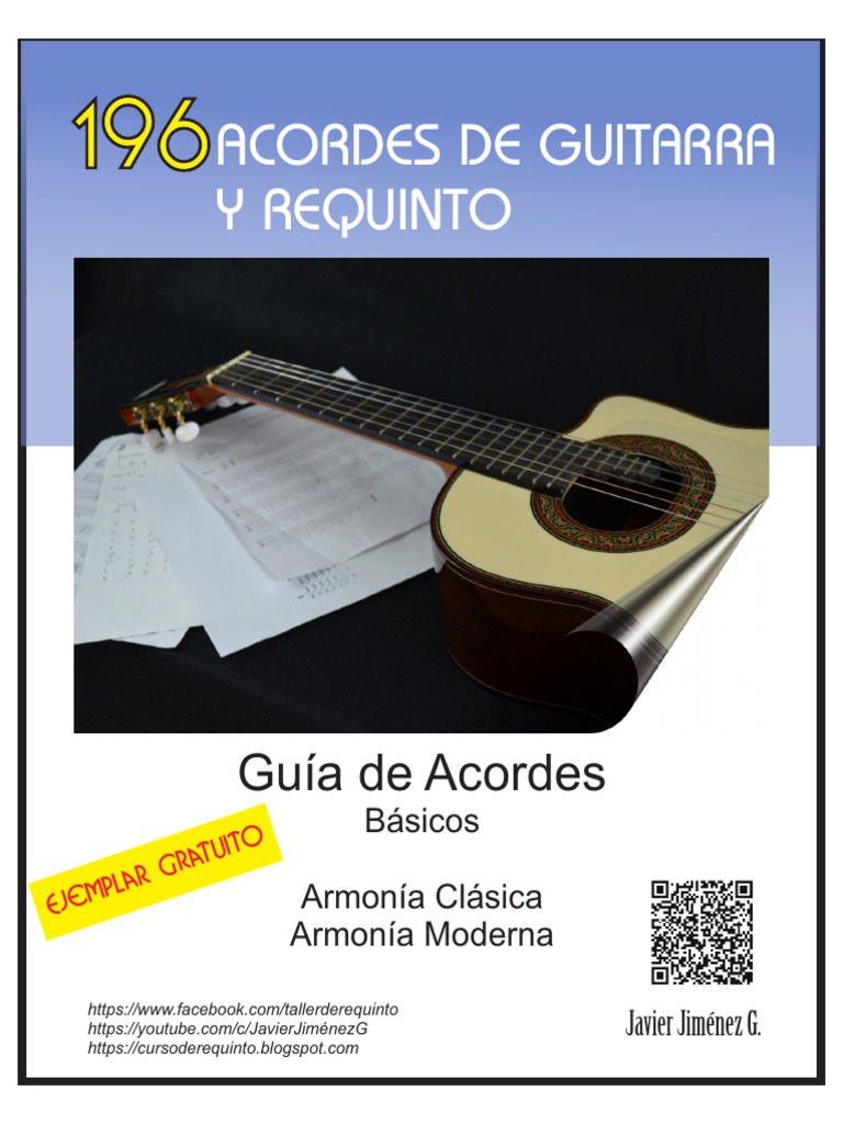 Acordes Guitarra y Requinto DESCARGAR | PDF