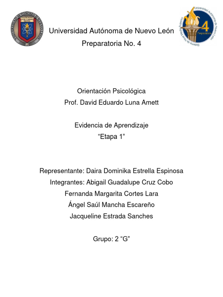 Equipo 4 - EV1 - OP | PDF | Adolescencia | Sicología